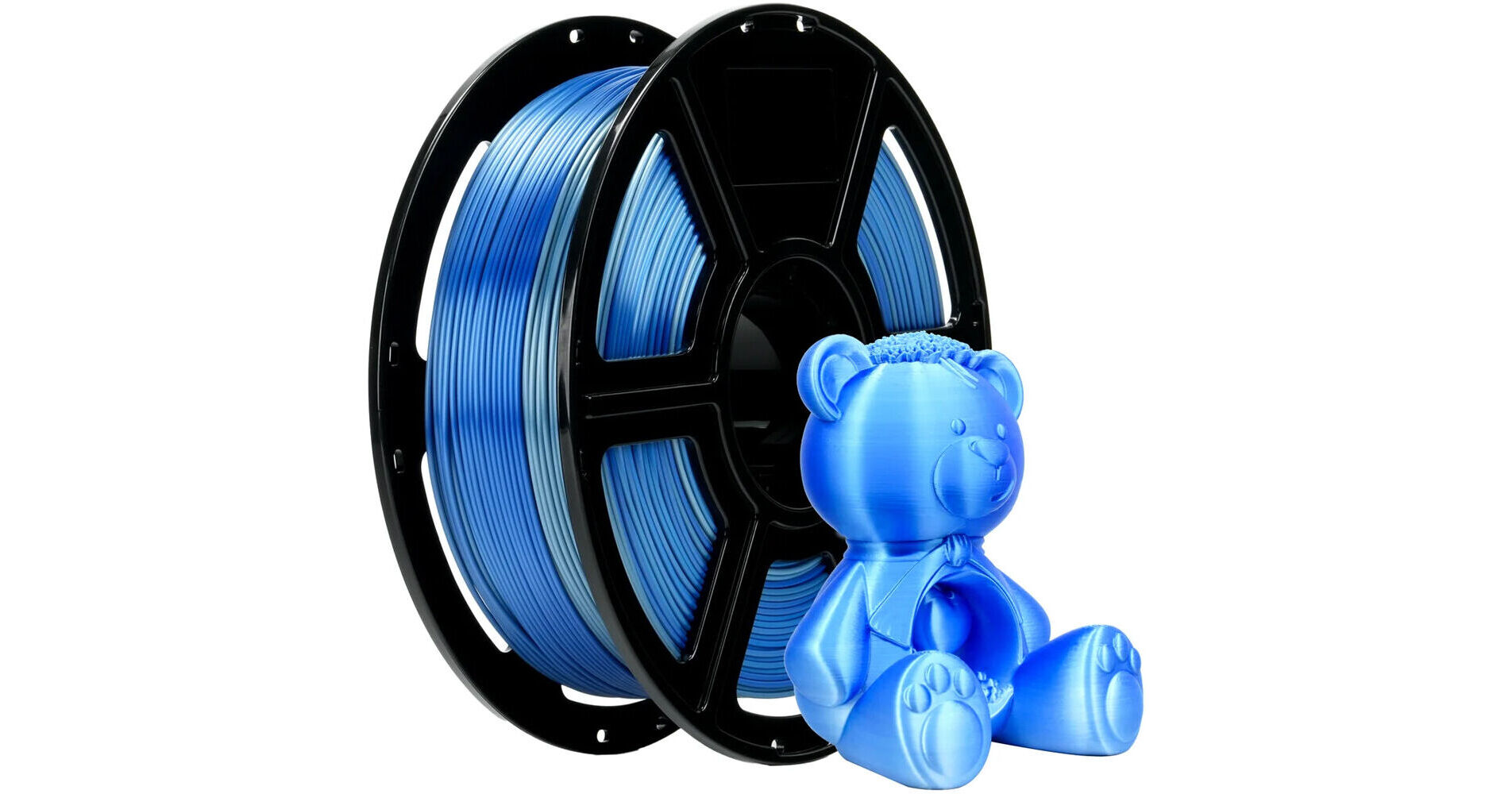 FlashForge 1.75mm PLA Silk Filament FFPLASILKDUALCOLOR1175BS B&H