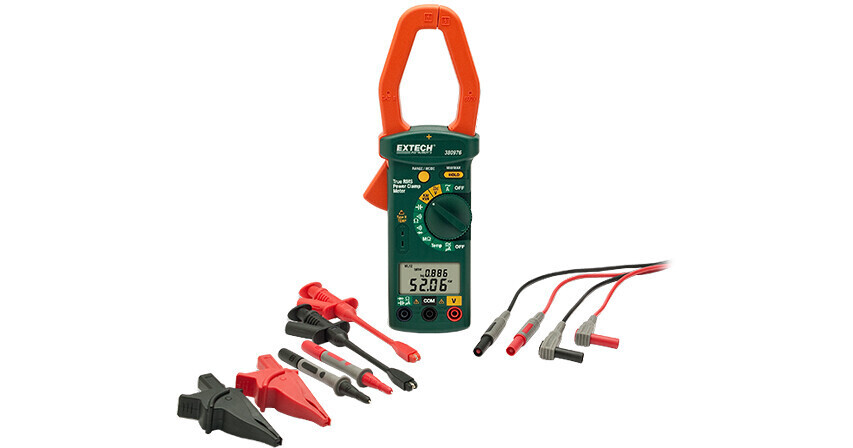 FLIR Single Phase/Three Phase 1000A AC Power Clamp 380976-K-NIST