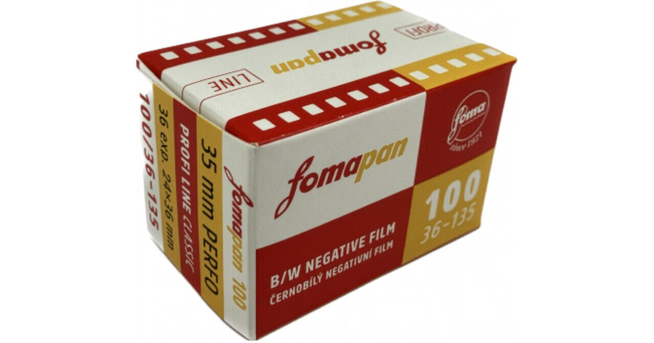 Foma Fomapan 100 Retro Edition Black and White Negative 420137
