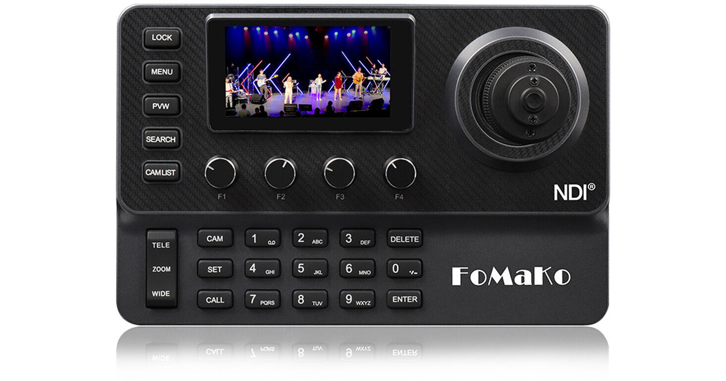 FoMaKo KC606N NDI PTZ Camera Controller with 4D Joystick KC606N