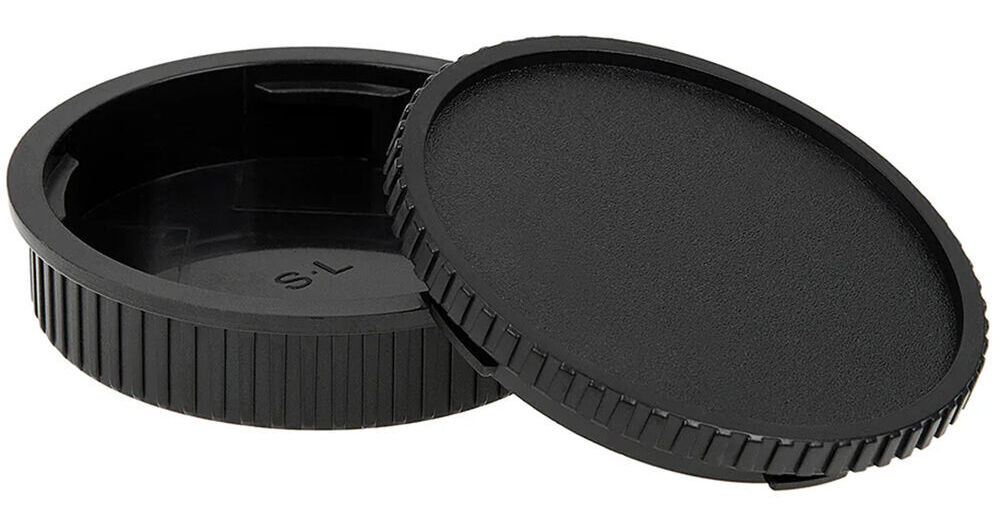 FotodioX Body and Rear Lens Cap Kit for L-Mount CAP-SET-L-BLK