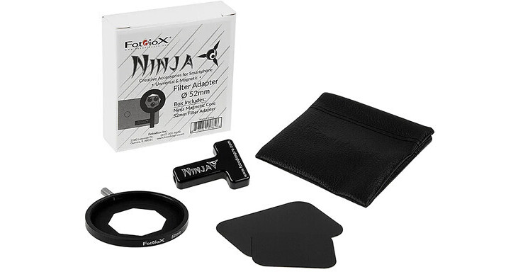 FotodioX 52mm Ninja Filter Adapter Kit NJA-KIT-52 B&H Photo Video