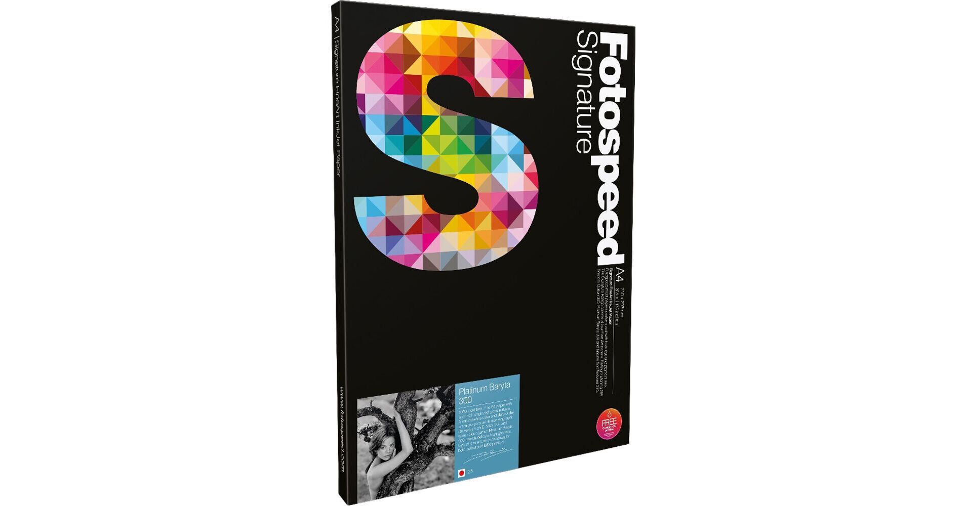 Fotospeed Platinum Baryta Inkjet Paper (24" x 50' Roll) FOS1099