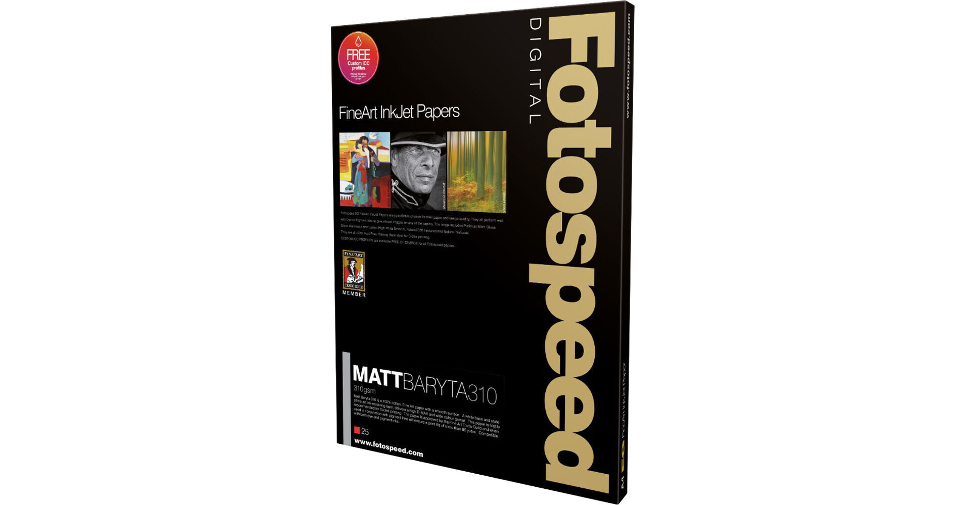 Fotospeed Matte Baryta Fine Art Inkjet Paper FOS1375 B&H Photo