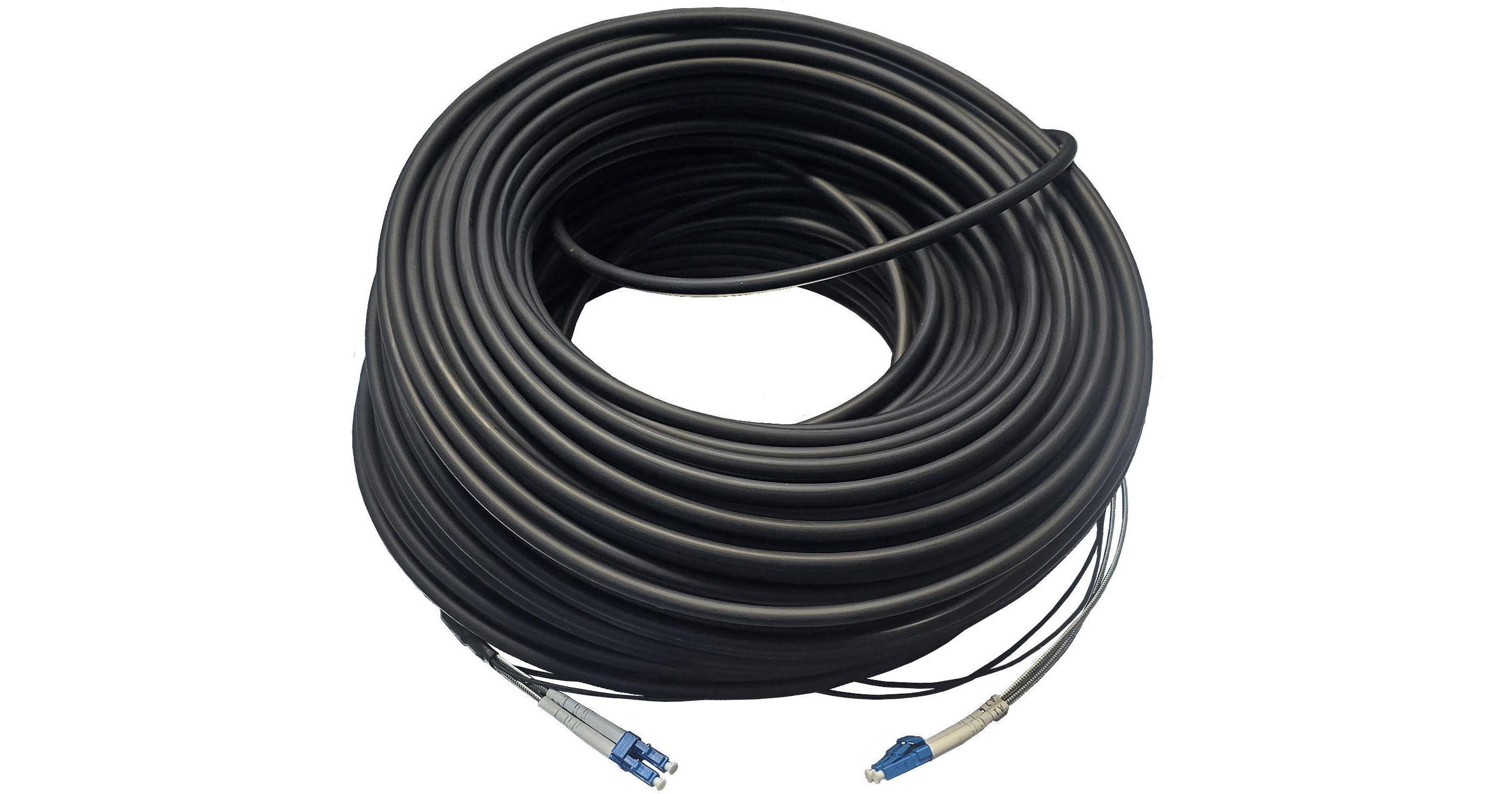 Freakshow HD Armored Fiber Duplex LC Singlemode Cable FDF-100