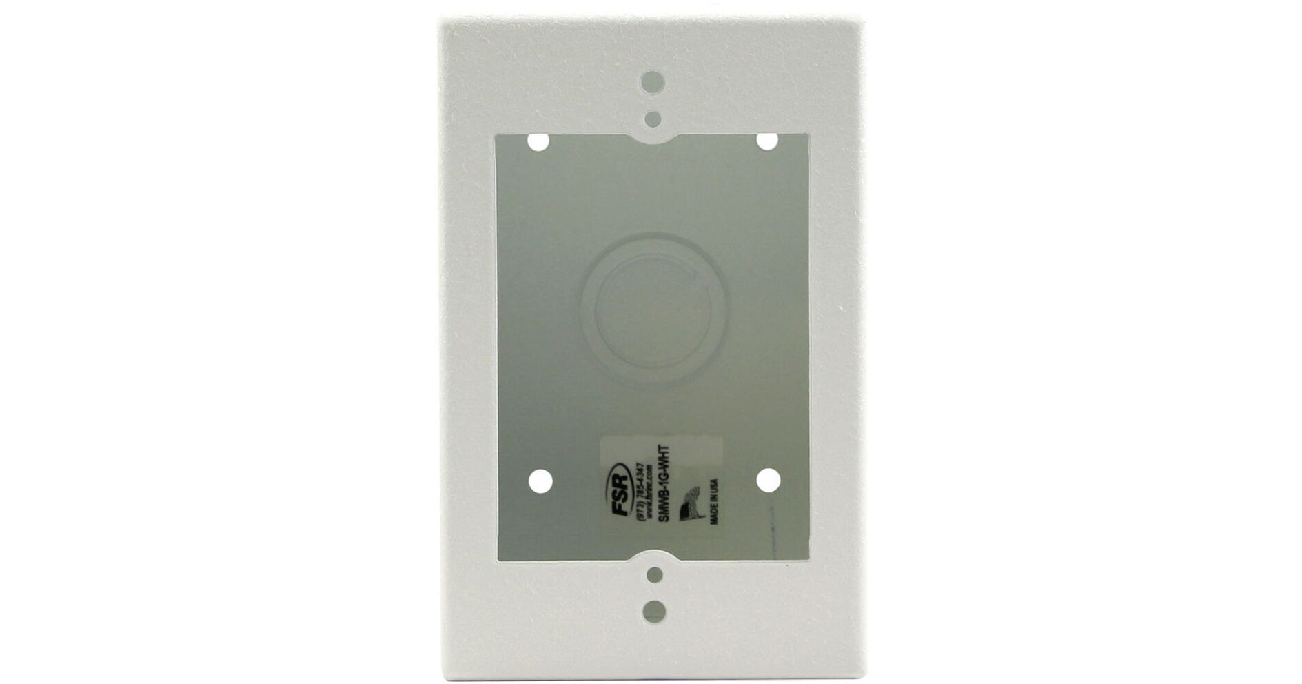 FSR 1-Gang Surface-Mount Wall Box (White) SMWB-1G-WHT B&H Photo