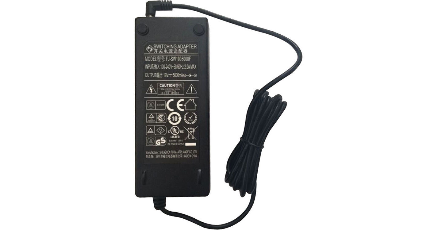 Used Fujia Appliance AC Adapter for YN900 LED AC ADAPTER 19V5A