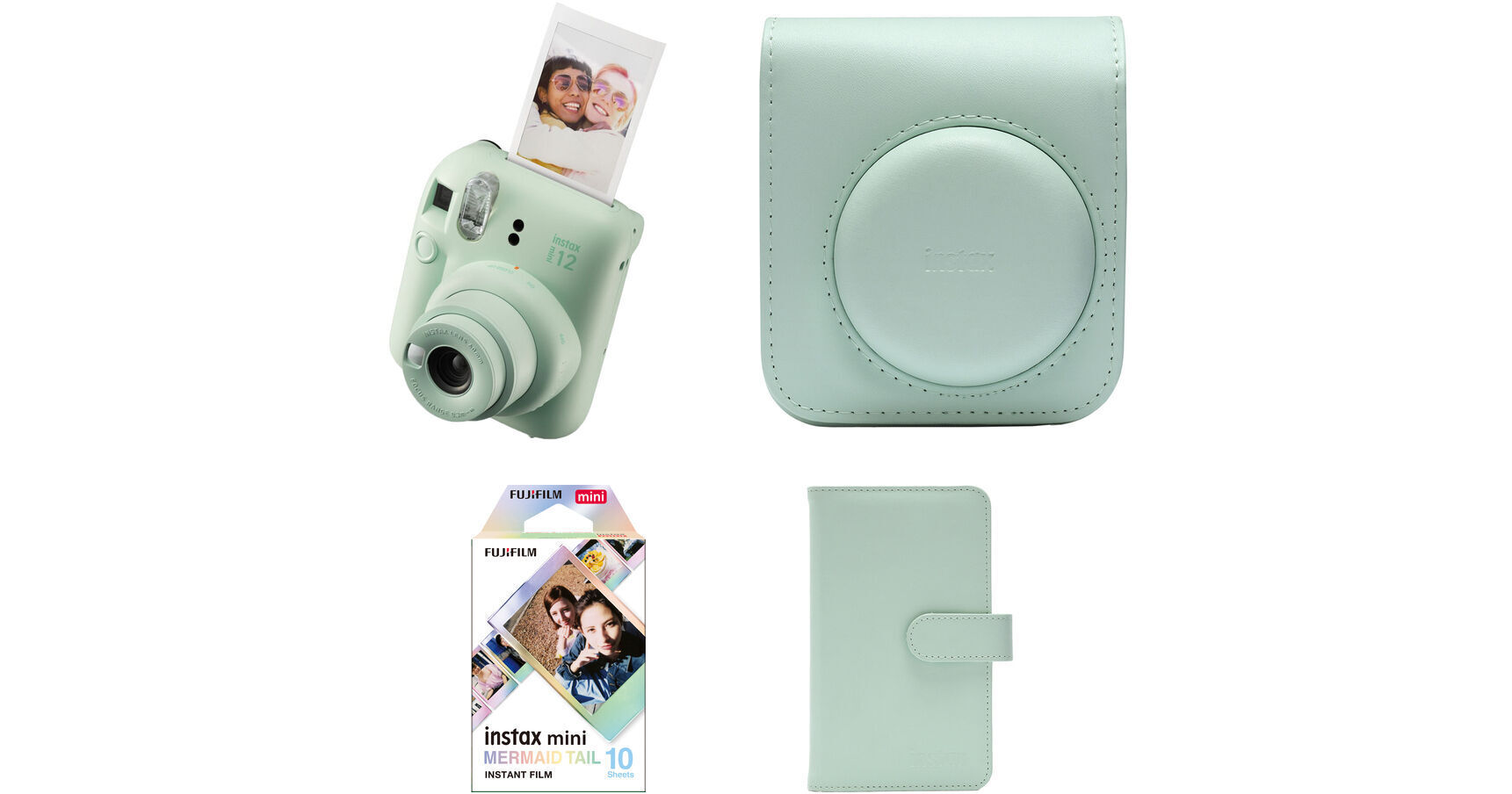 FUJIFILM INSTAX MINI 12 Instant Film Camera with Accessories Kit