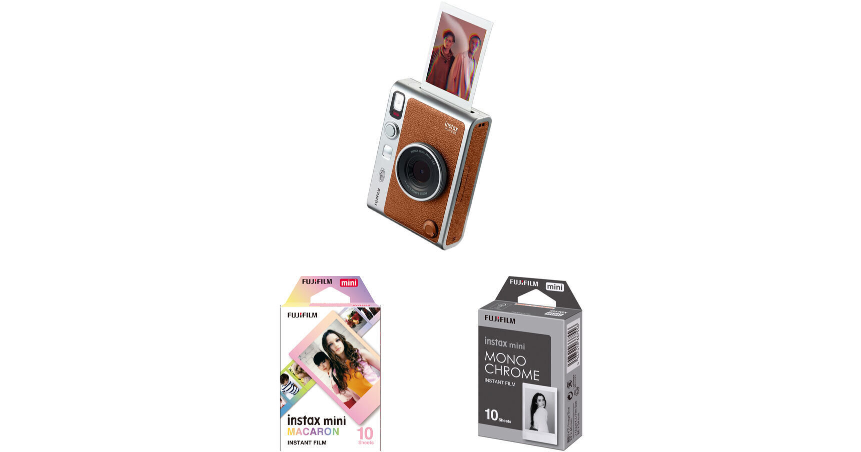 FUJIFILM instax mini EVO Hybrid Instant Camera with Color