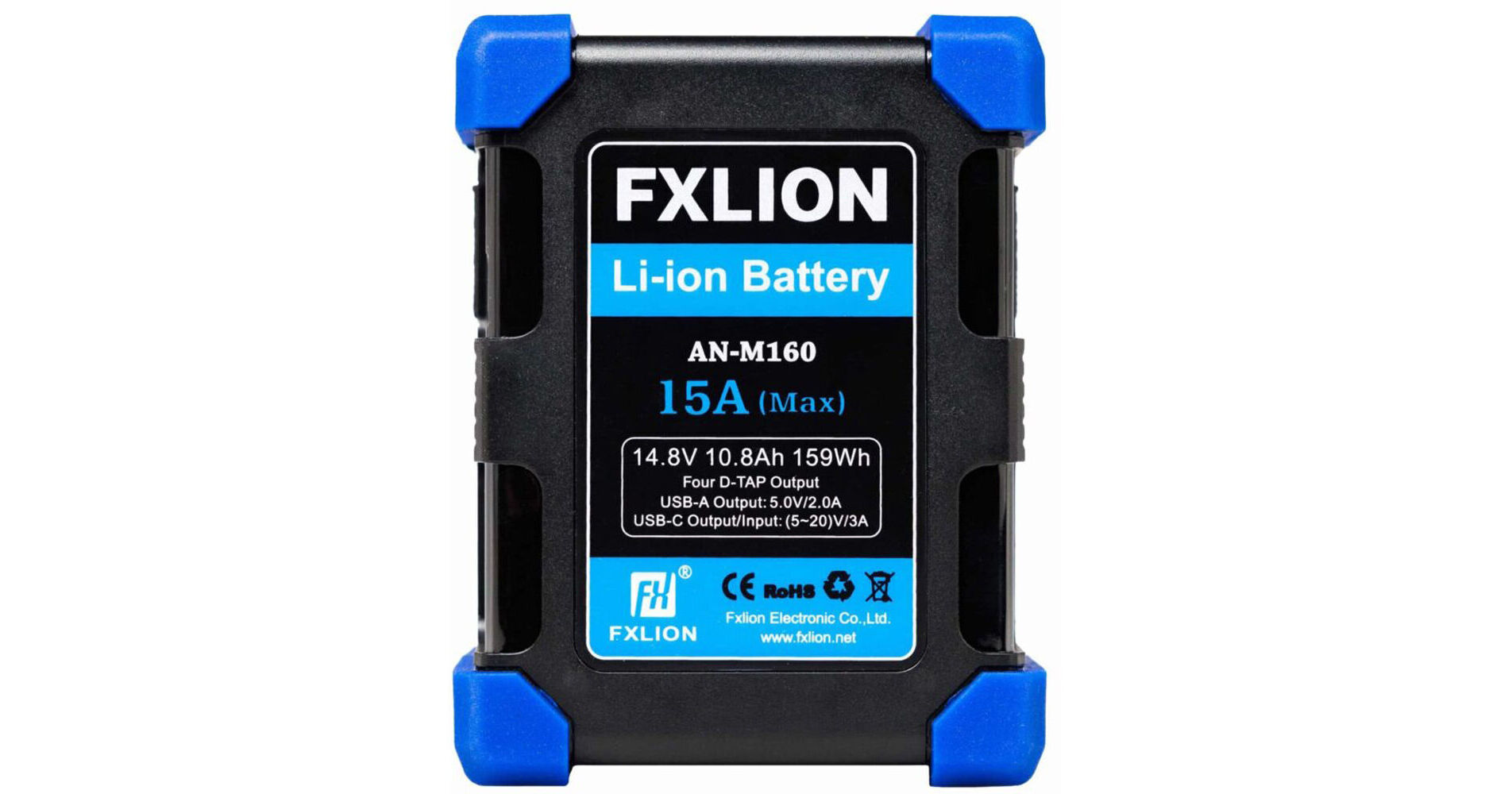 FXLion High-Power 14.8V Square Battery (159Wh, Gold Mount)