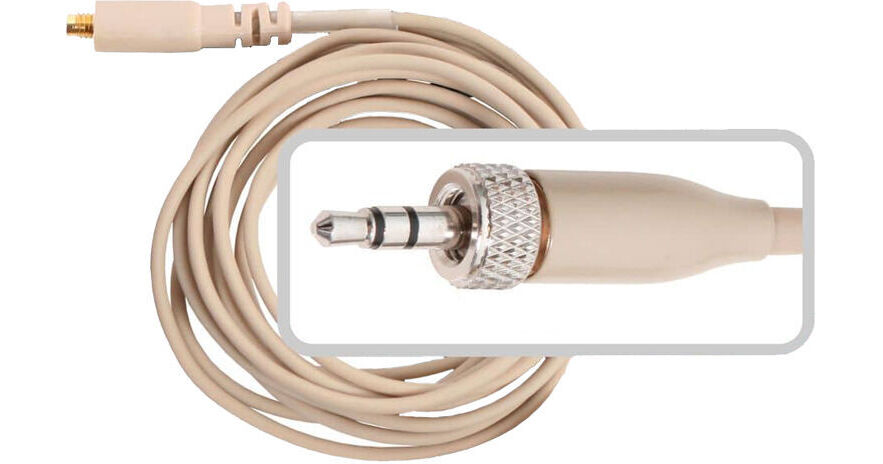 Galaxy Audio CBLSEN Wireless Headset Mic Cable (Beige) CBLSENBG