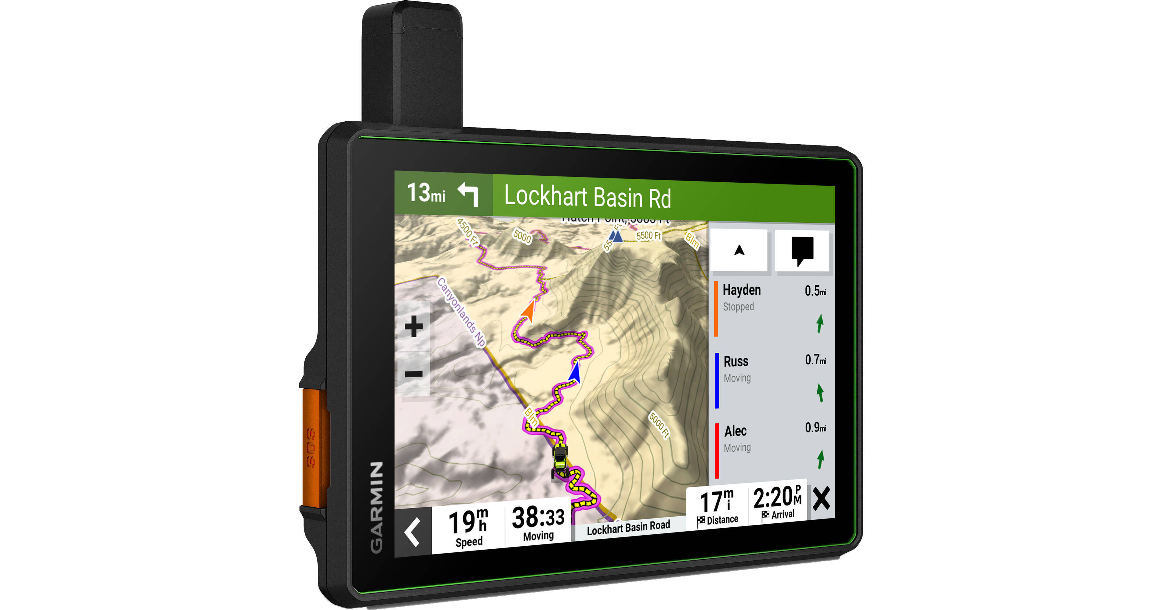 Garmin Tread u2122 Powersport-GPS Met Ride Tracker 010-02406-10 Off ...