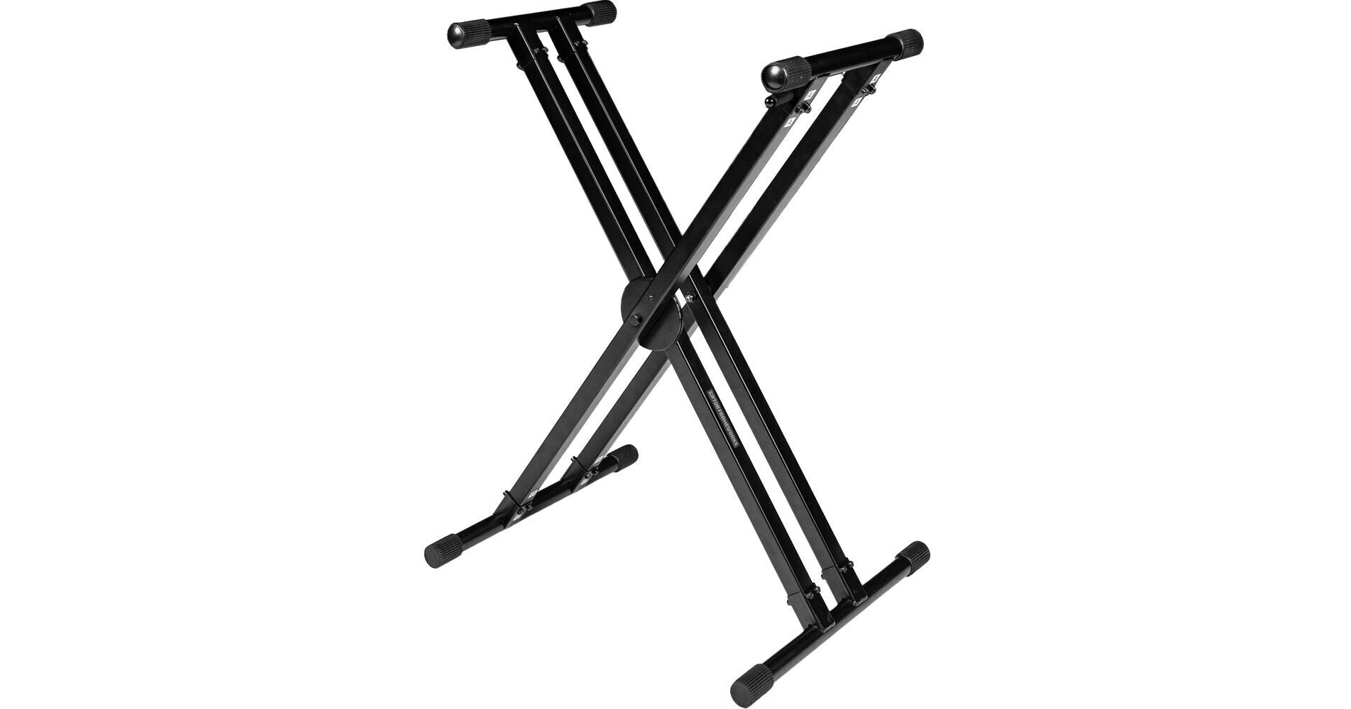 Gator Double-X Keyboard Stand with Ergonomic Adjustment