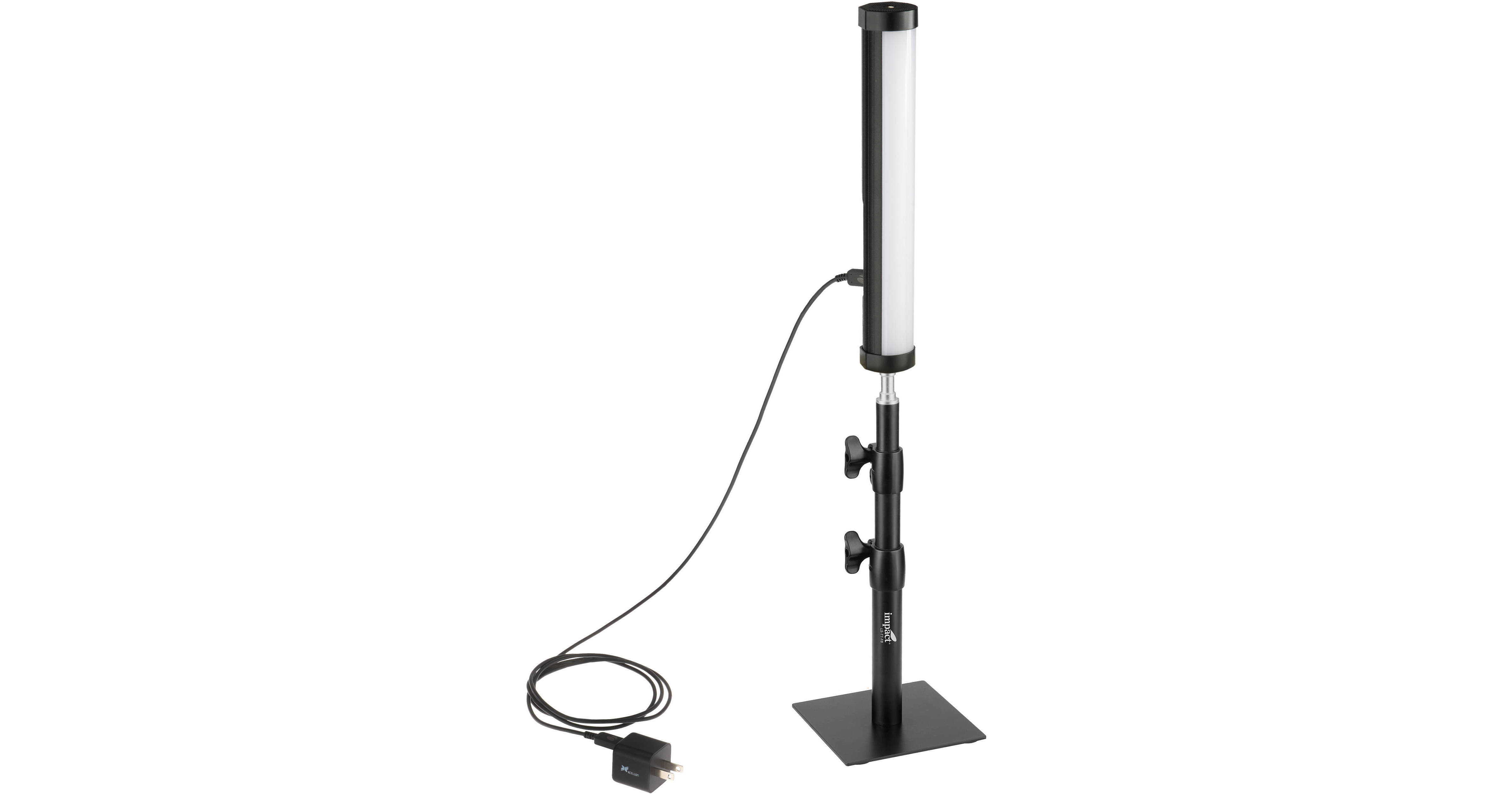 Genaray PX1-RGB Pixel RGB LED Tube Tabletop Lighting Kit (1')