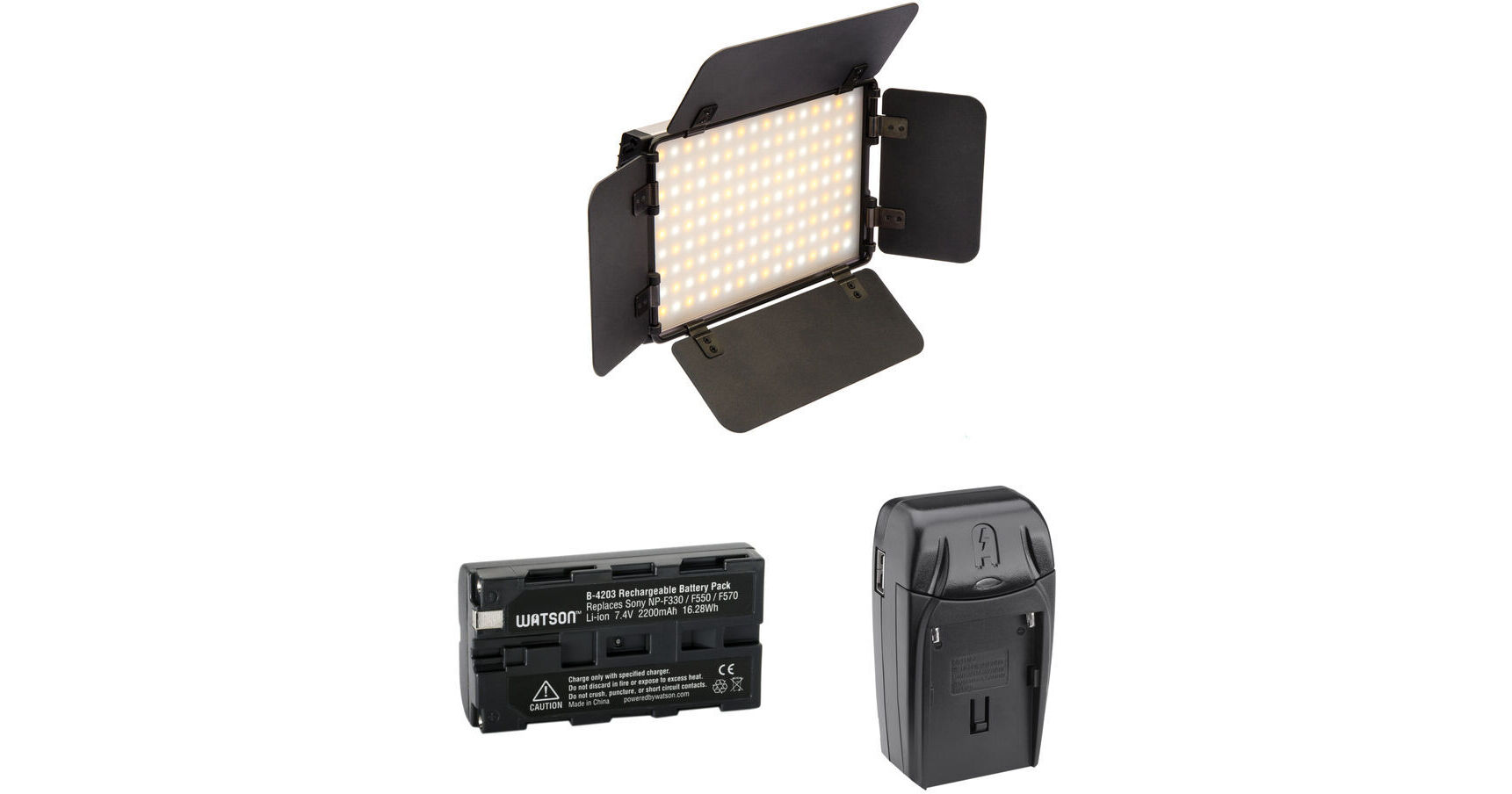 Genaray Ultra-Thin Bicolor 144 SMD LED On-Camera Light with