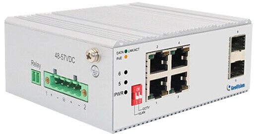 GeoVision GV-APOE0410-E 4-Port Gigabit PoE+ 140-APOE41W-E00 B&H