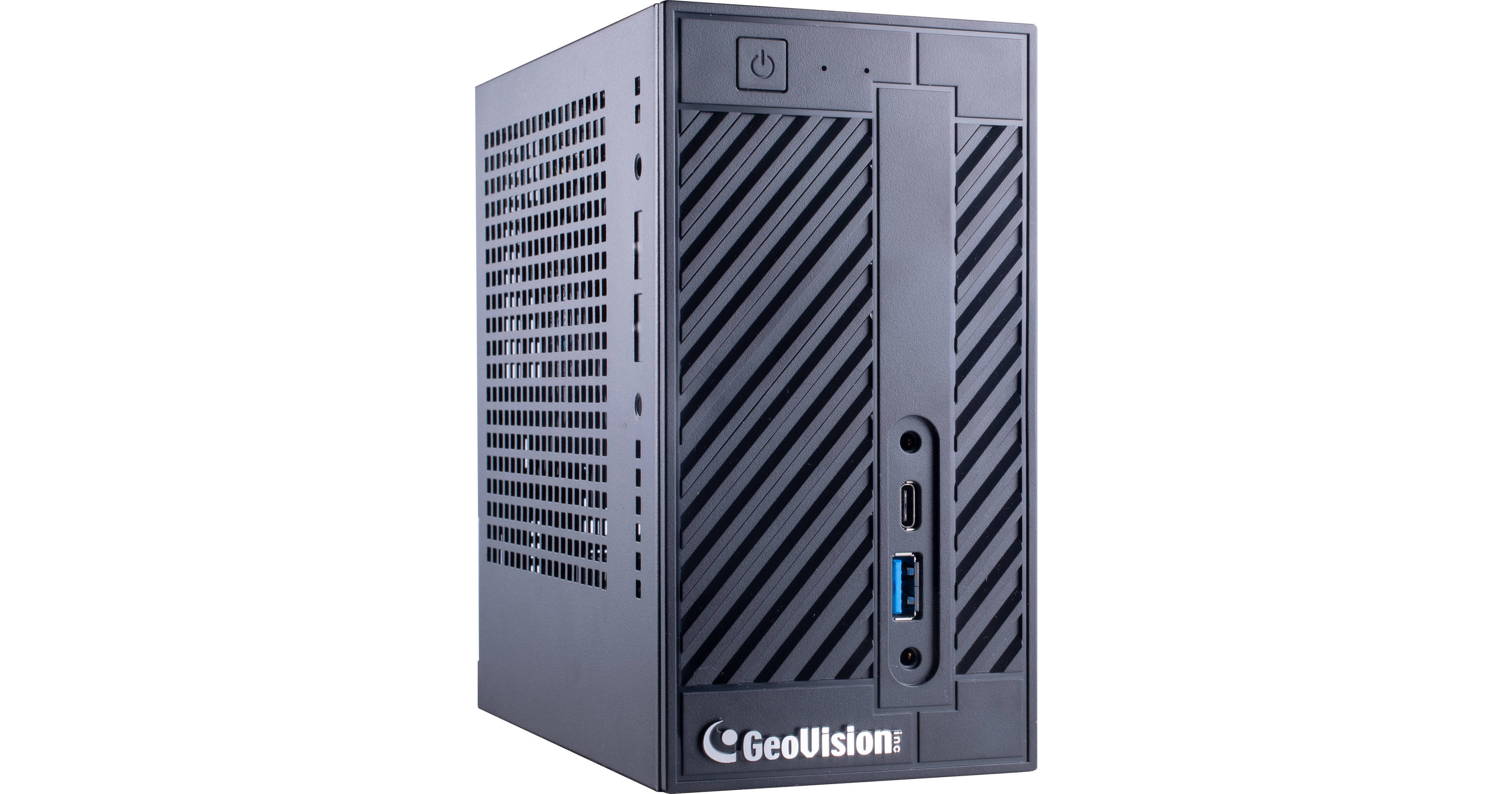 GeoVision UVS 16-Channel Mini Cube NVR with 4TB 823-NCI34T-016