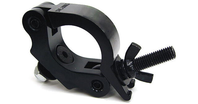 Global Truss Medium-Duty Narrow Clamp (Black) NARROW CLAMP BLK