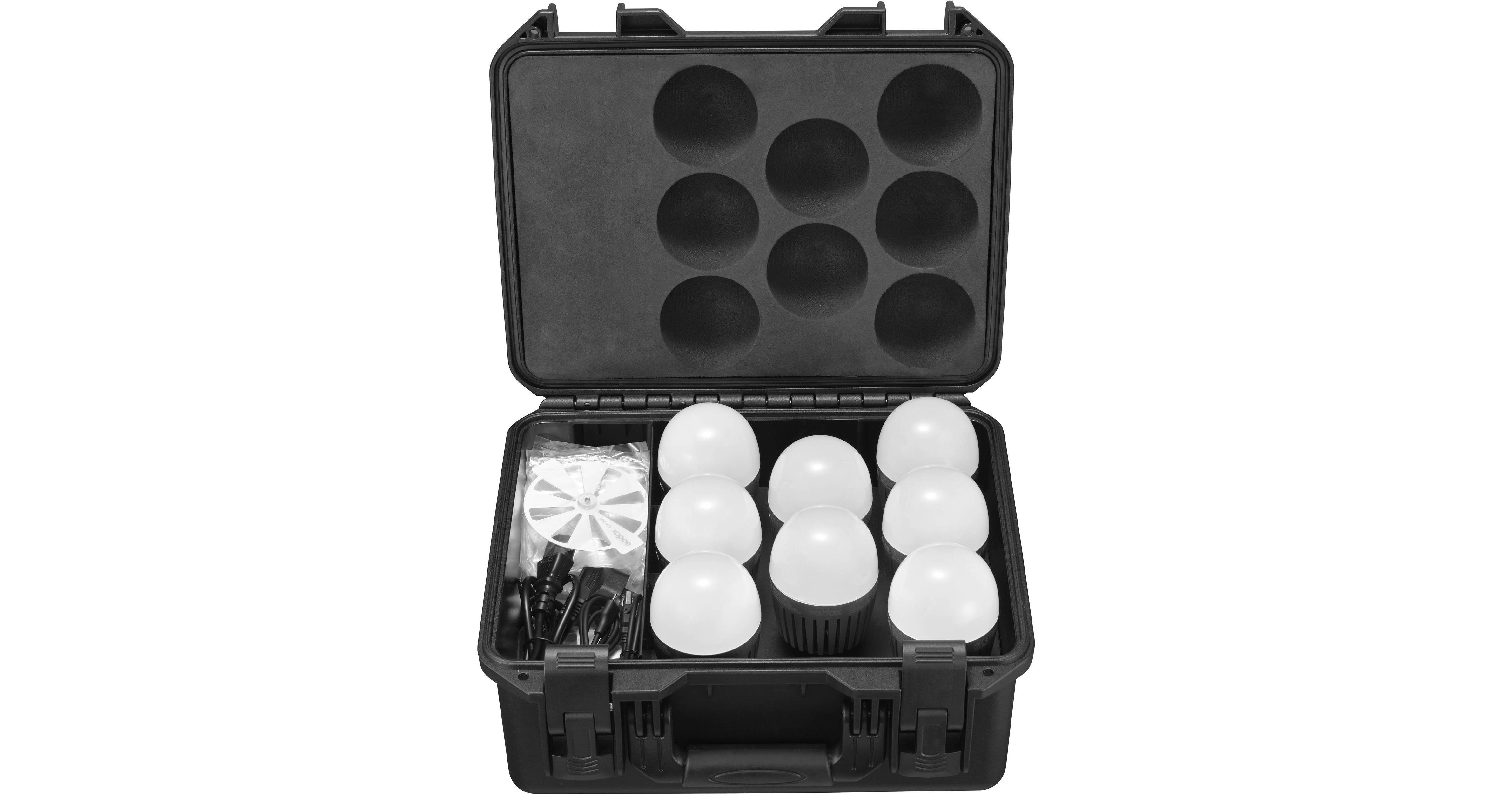 Godox C7R KNOWLED RGBWW Creative Bulb (8-Light Kit) C7R-K8 B&H