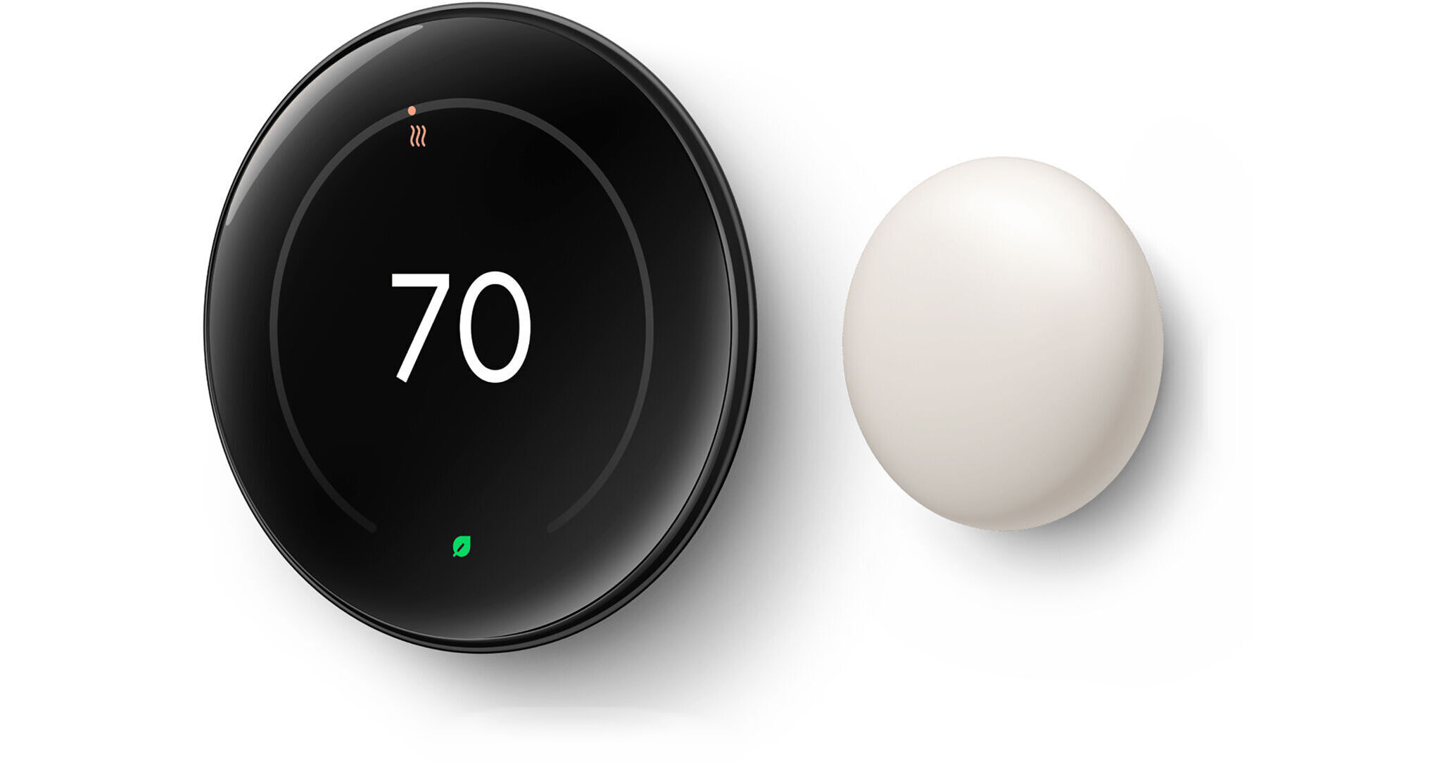 Google Nest 4th Gen Learning Thermostat with 2nd Gen GA05169-US