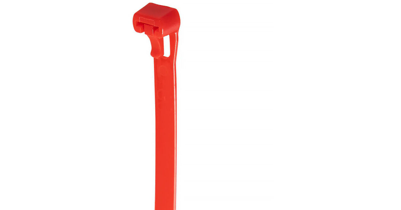 Grizzly Supply Reusable Cable Tie with 50 lb GS-RT8-50-RED-Q B&H