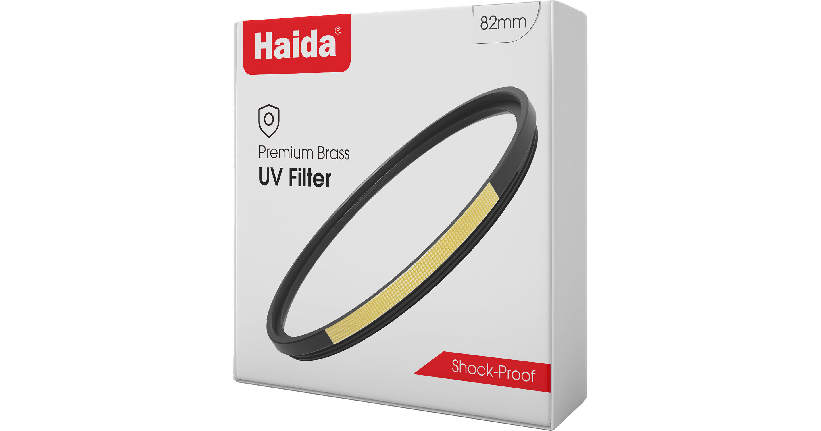Haida Premium Brass Shockproof UV Filter (82mm) HD4799-82 B&H