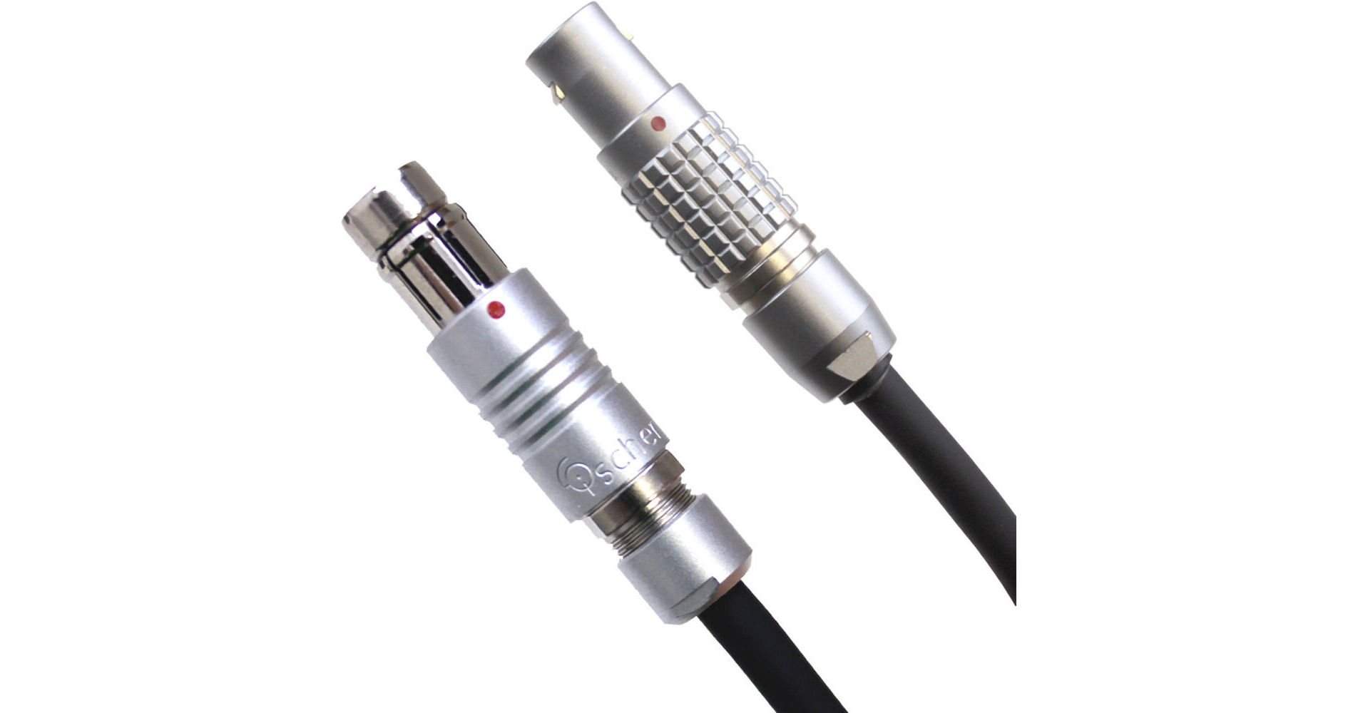 Hawk-Woods 6-Pin LEMO Male to 3-Pin Fischer Male Straight LA-104