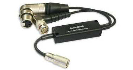 Hawk-Woods Steadicam Monitor to Hirose/XLR 3-Pin Spliter LA-86