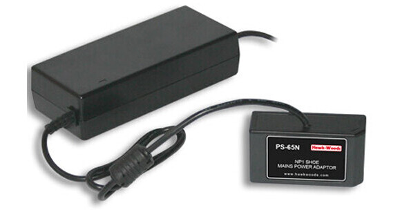 Hawk-Woods 65W Power Supply with NP1 Dummy Battery PS-65N B&H