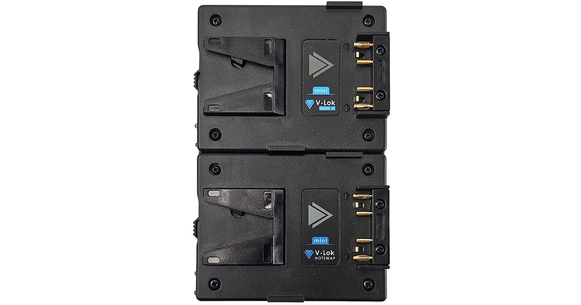 Hawk-Woods Mini V-Lok Hot-Swap Plate with 1 D-Tap & 1 VL-MCF3