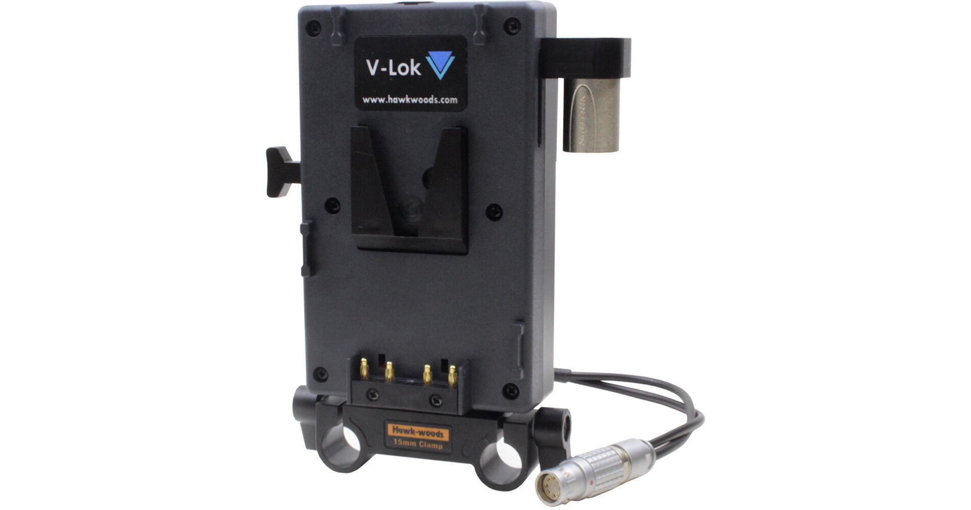 Hawk-Woods Mini V-Lok Hot Swap Adapter with 15mm Clamp VLM-HS1A