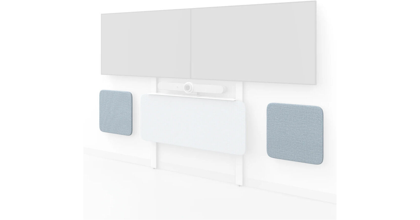 Heckler ADA Panel (Pair, Blue, 20 x 20") H808-BL B&H Photo Video