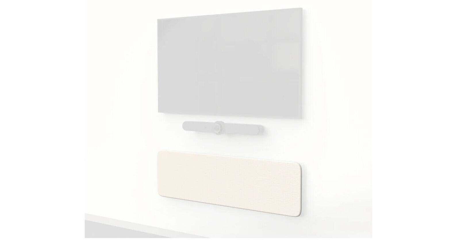 Heckler ADA Panel (Off-White, 68 x 20") H809-OW B&H Photo Video