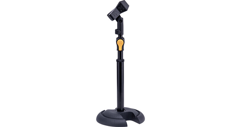 HERCULES Stands Low-Profile H-Shaped Base Mic Stand MS100BPLUS