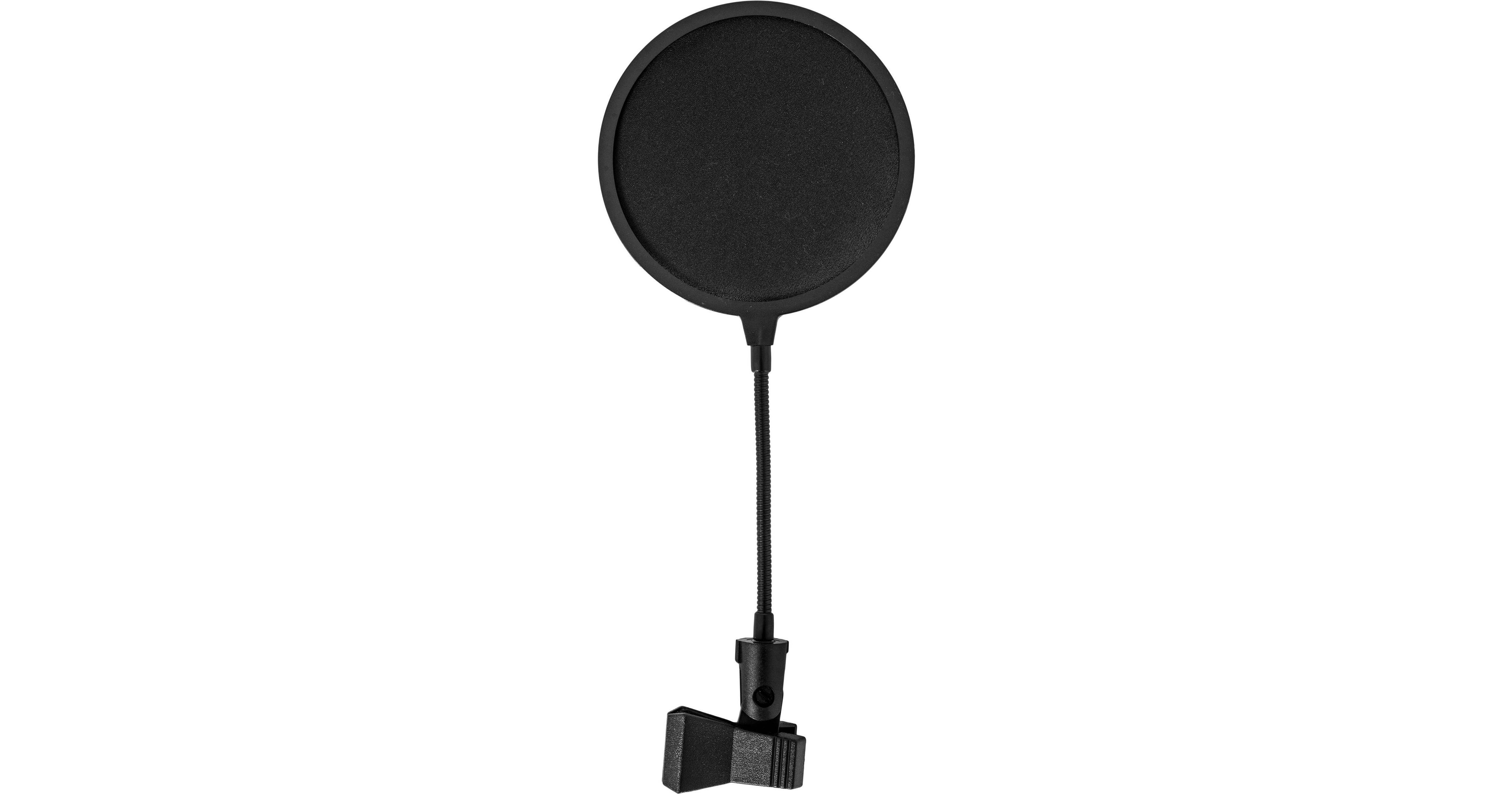 HERCULES Stands Studio Pop Filter Clamp Mount with 6" NPF-J561
