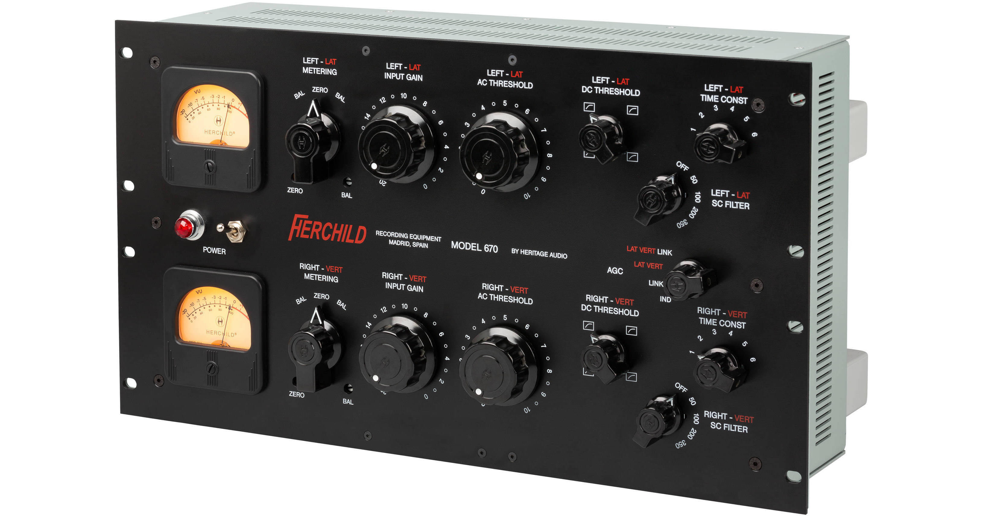 Heritage Audio Herchild Model 670 Vintage Stereo Compressor