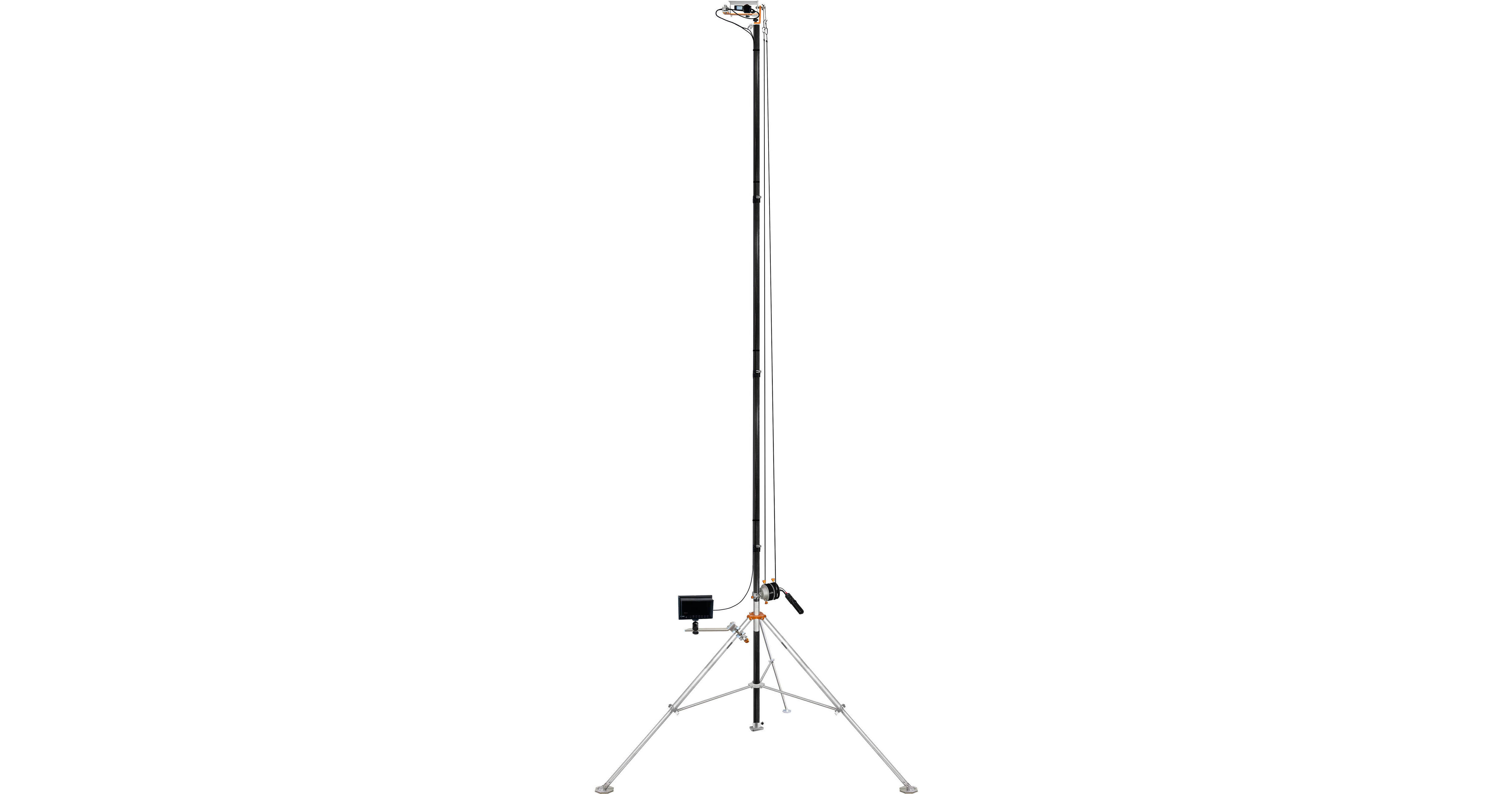 Hi Rise Camera Air 21ET Carbon Tower with 4K AIR21ET-CA-4K-ERG21