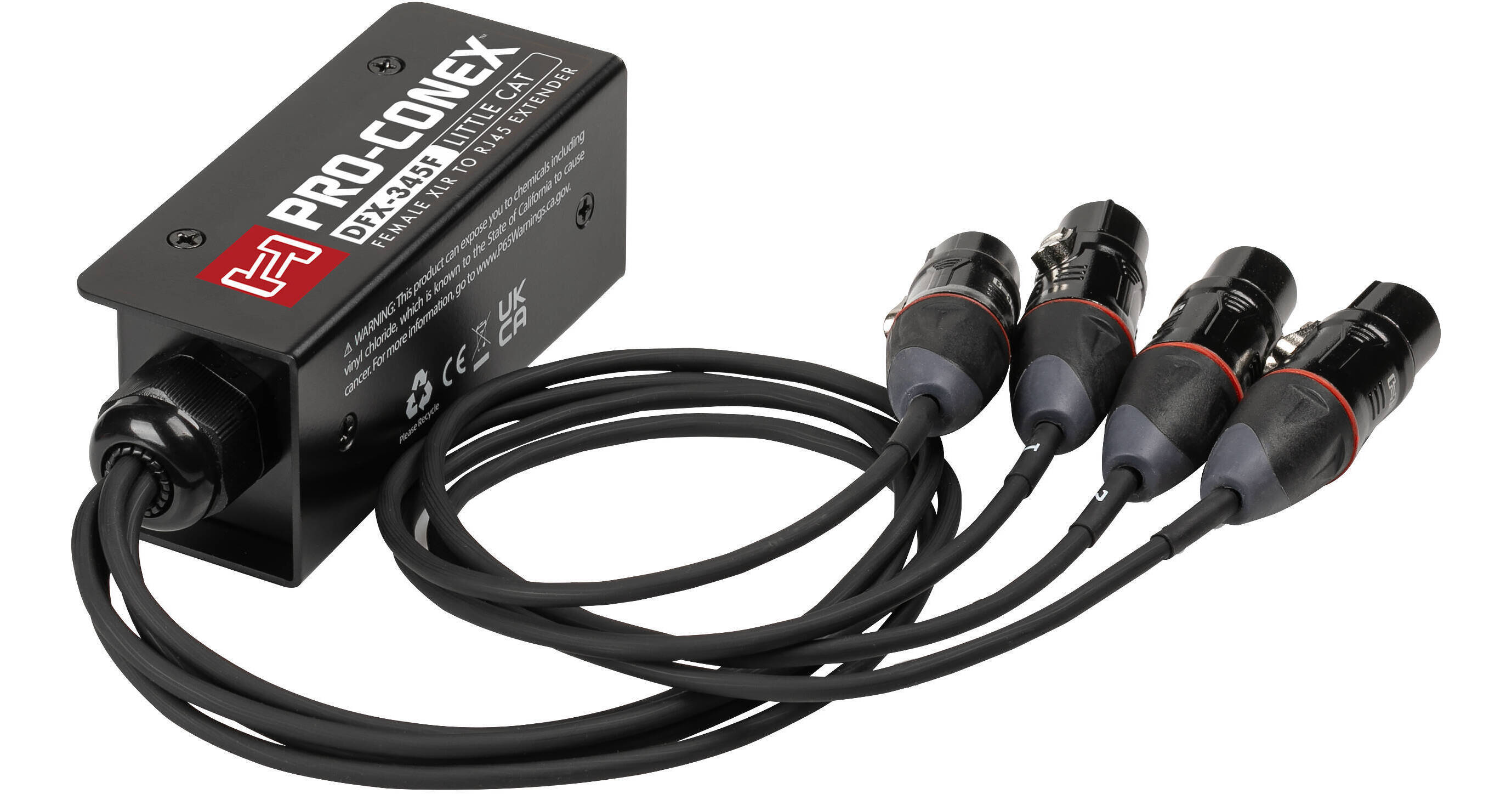 Hosa Technology Pro-Conex 3-Pin XLR Female to RJ45 DFX-345F B&H