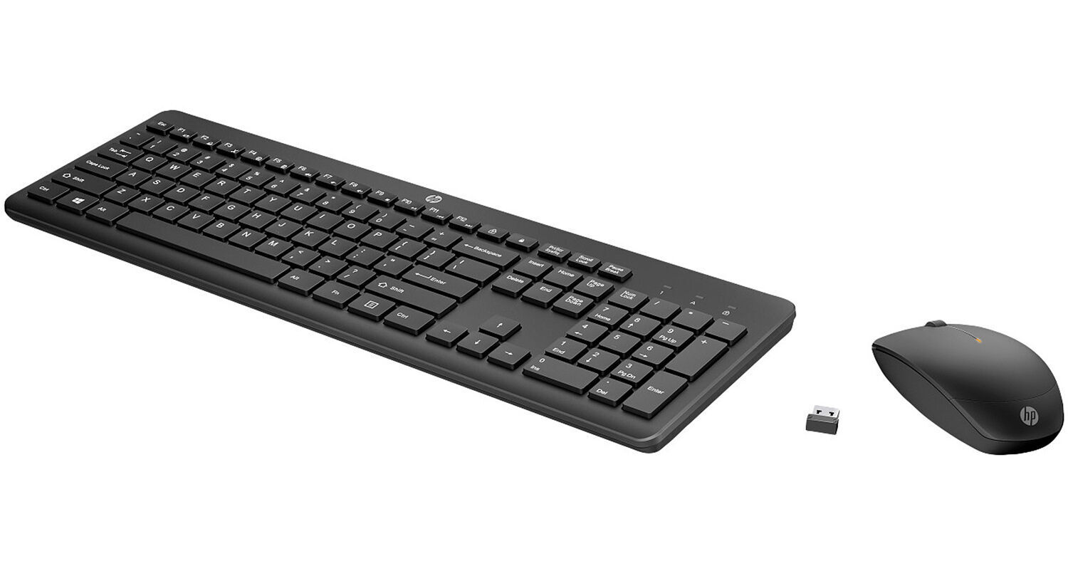 HP 235 Wireless Keyboard and Mouse Combo 1Y4D0UT#ABA B&H Photo