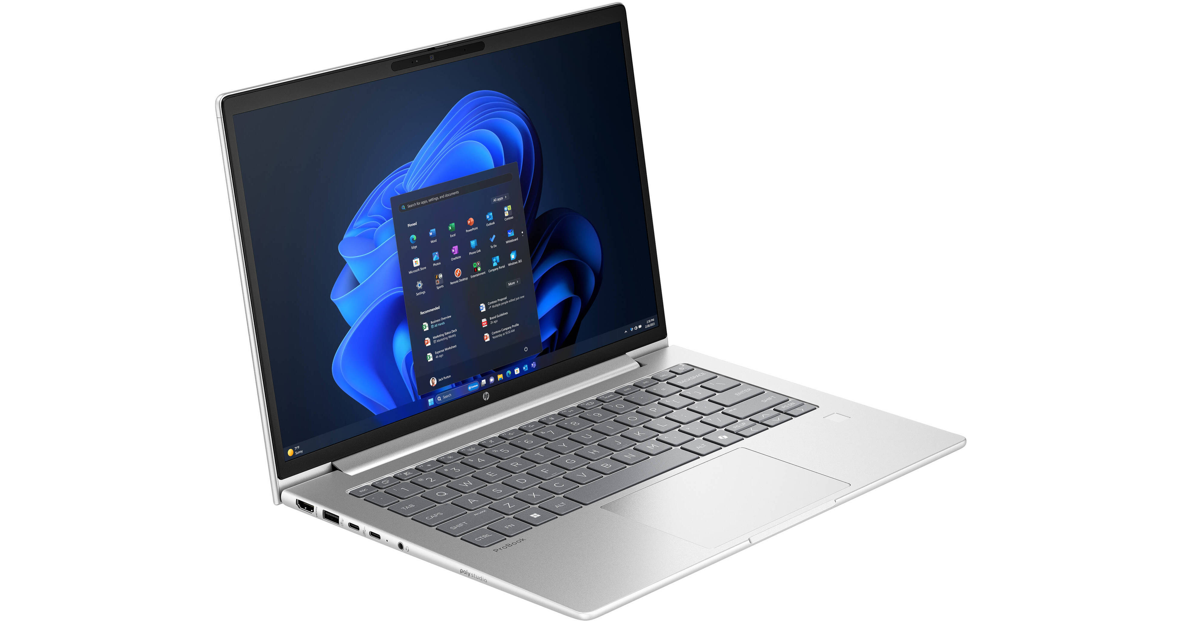 HP 14" ProBook 4 G1i Multi-Touch AI Notebook BB0Q3UT#ABA B&H
