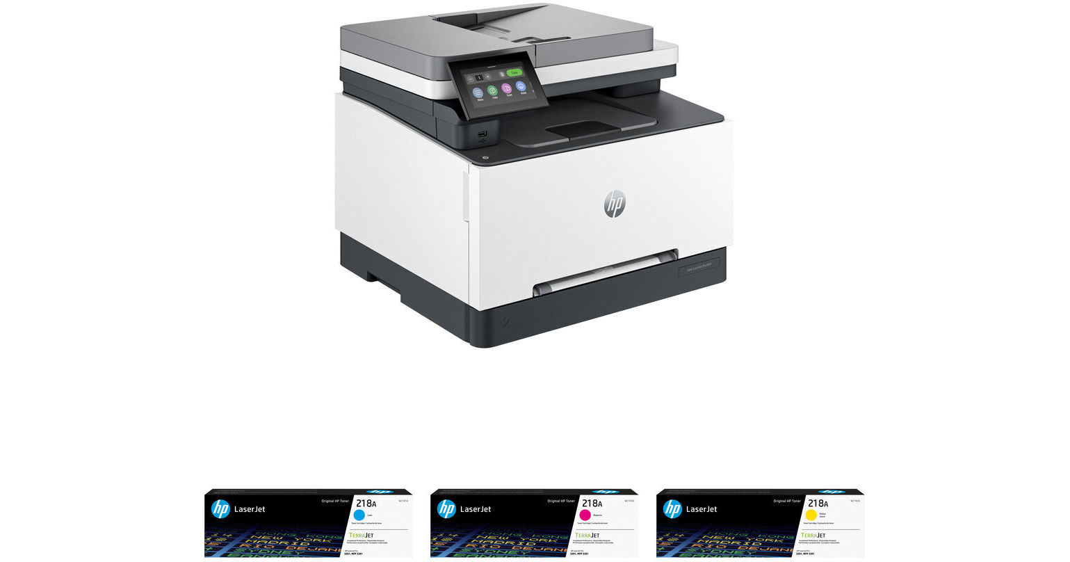 HP Color Laserjet Pro 3301SDW All-in-One Wireless Printer with