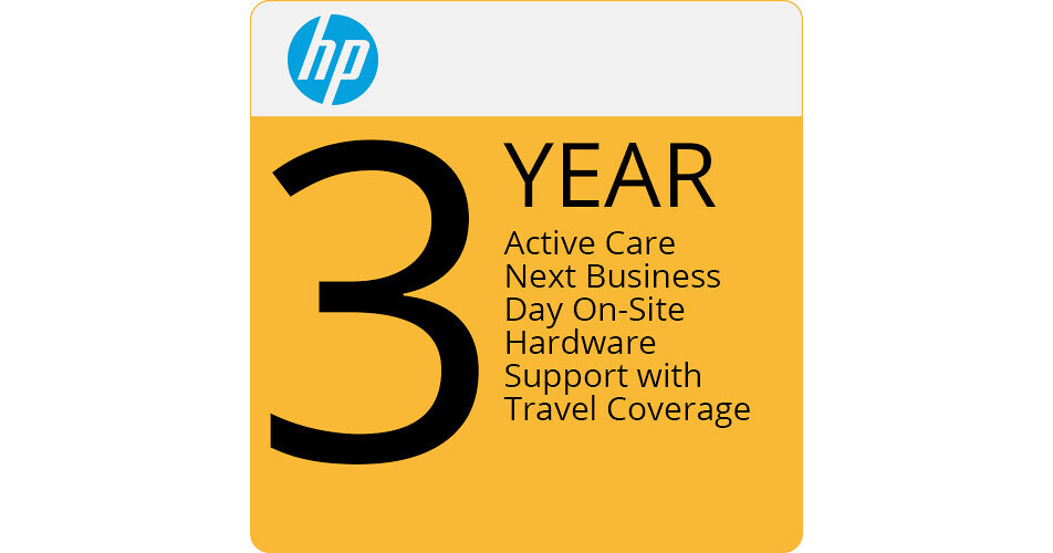 HP 3-Year Active Care Next-Business-Day On-Site Support U17XME
