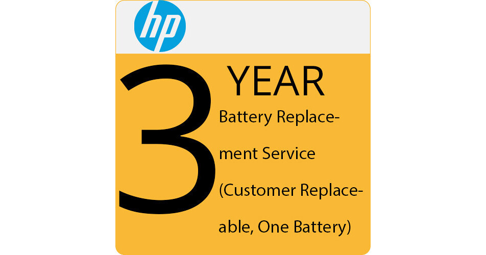HP 3-Year Battery Replacement Support with CSR U9UX2E B&H Photo