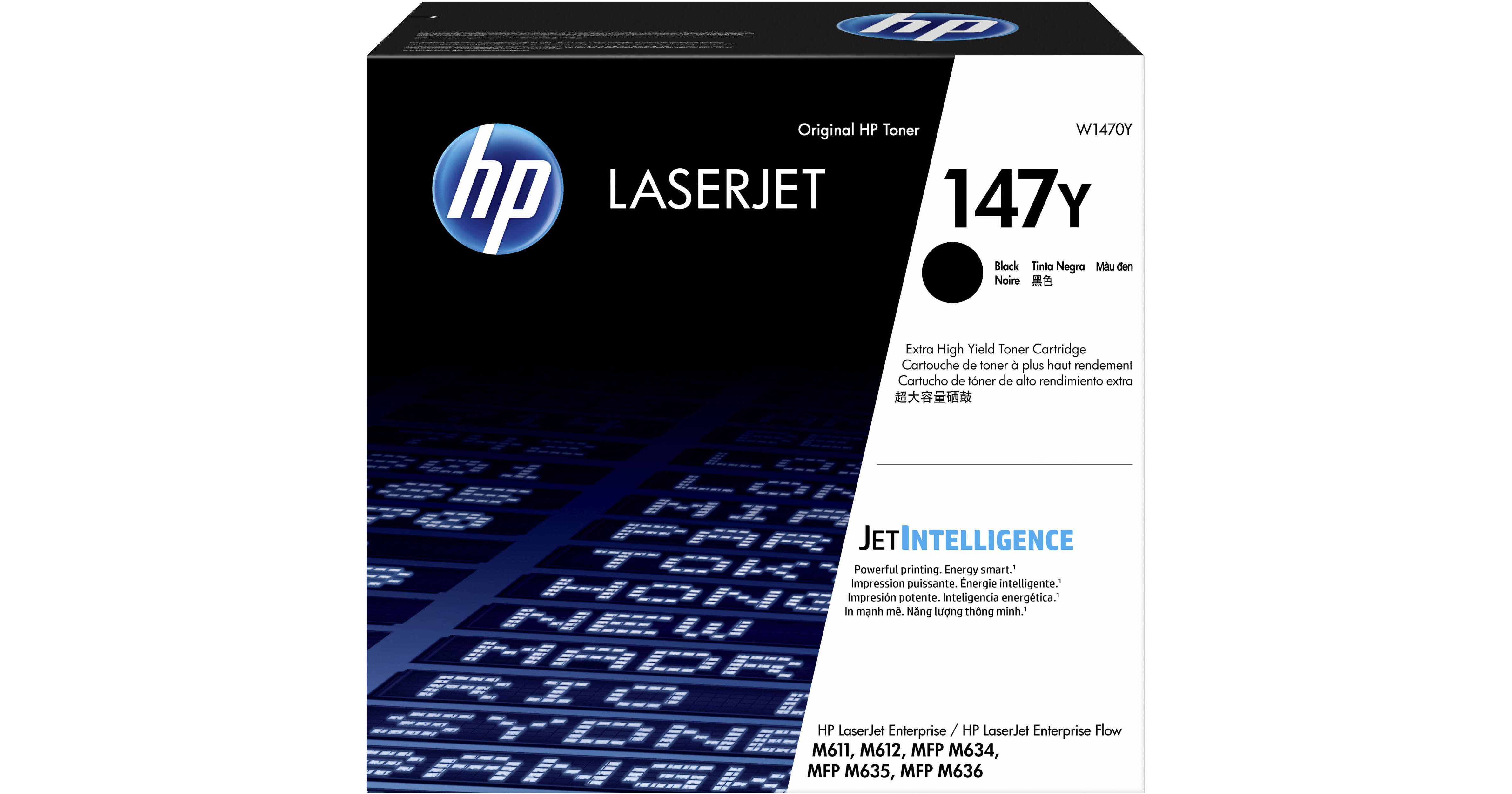 HP 147Y Extra-High Yield Black Original LaserJet Toner W1470Y
