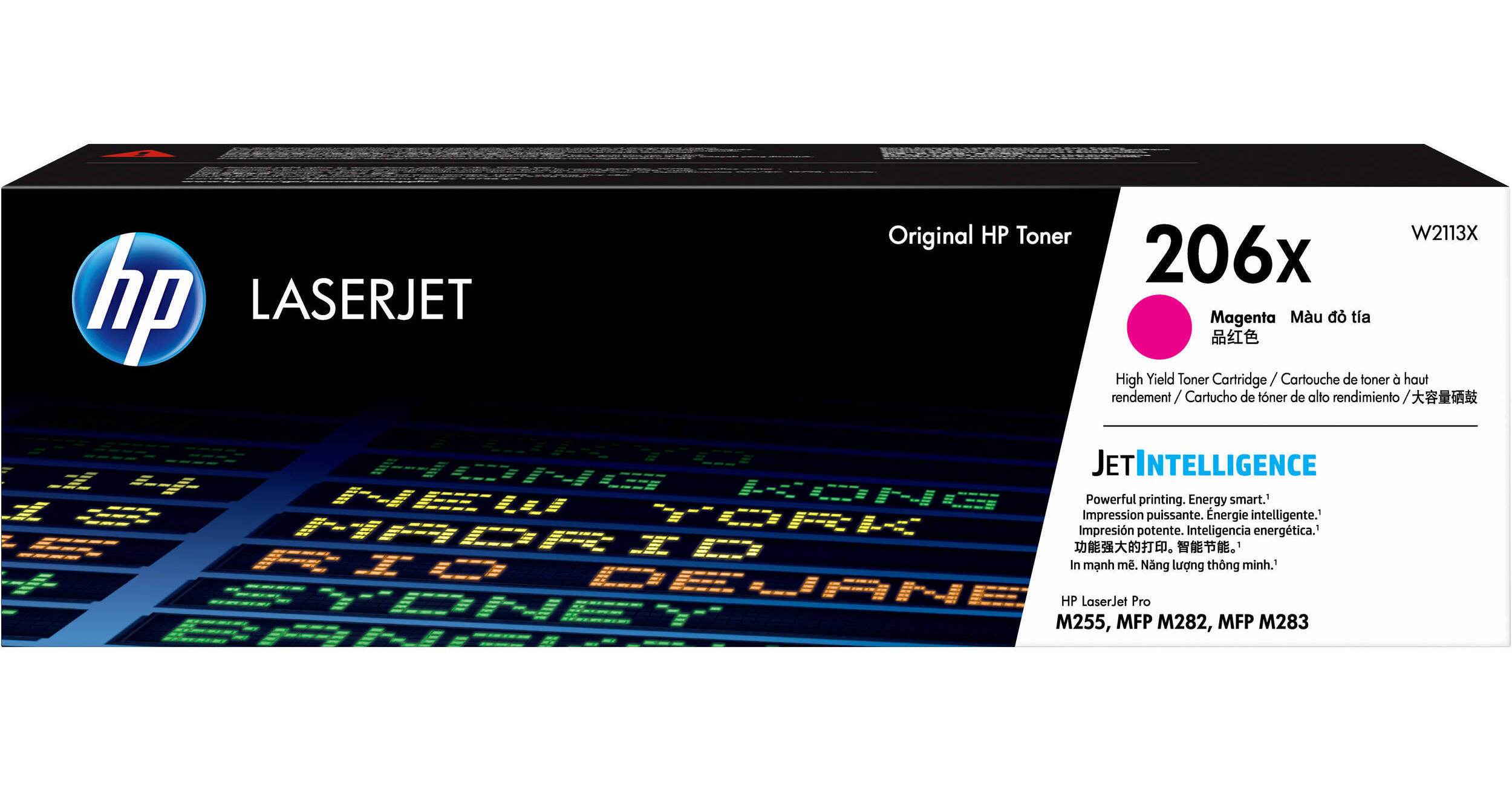 HP 206X High-Yield Magenta LaserJet Toner Cartridge W2113X B&H