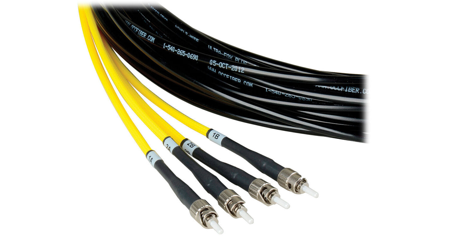 Camplex Four-Channel ST Single-Mode Fiber Tactical