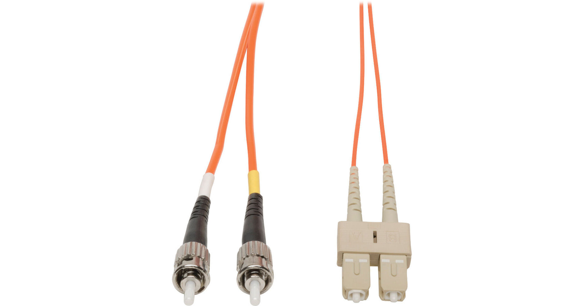 Camplex Duplex ST to Duplex SC Multimode Fiber MMD62-ST-SC-005