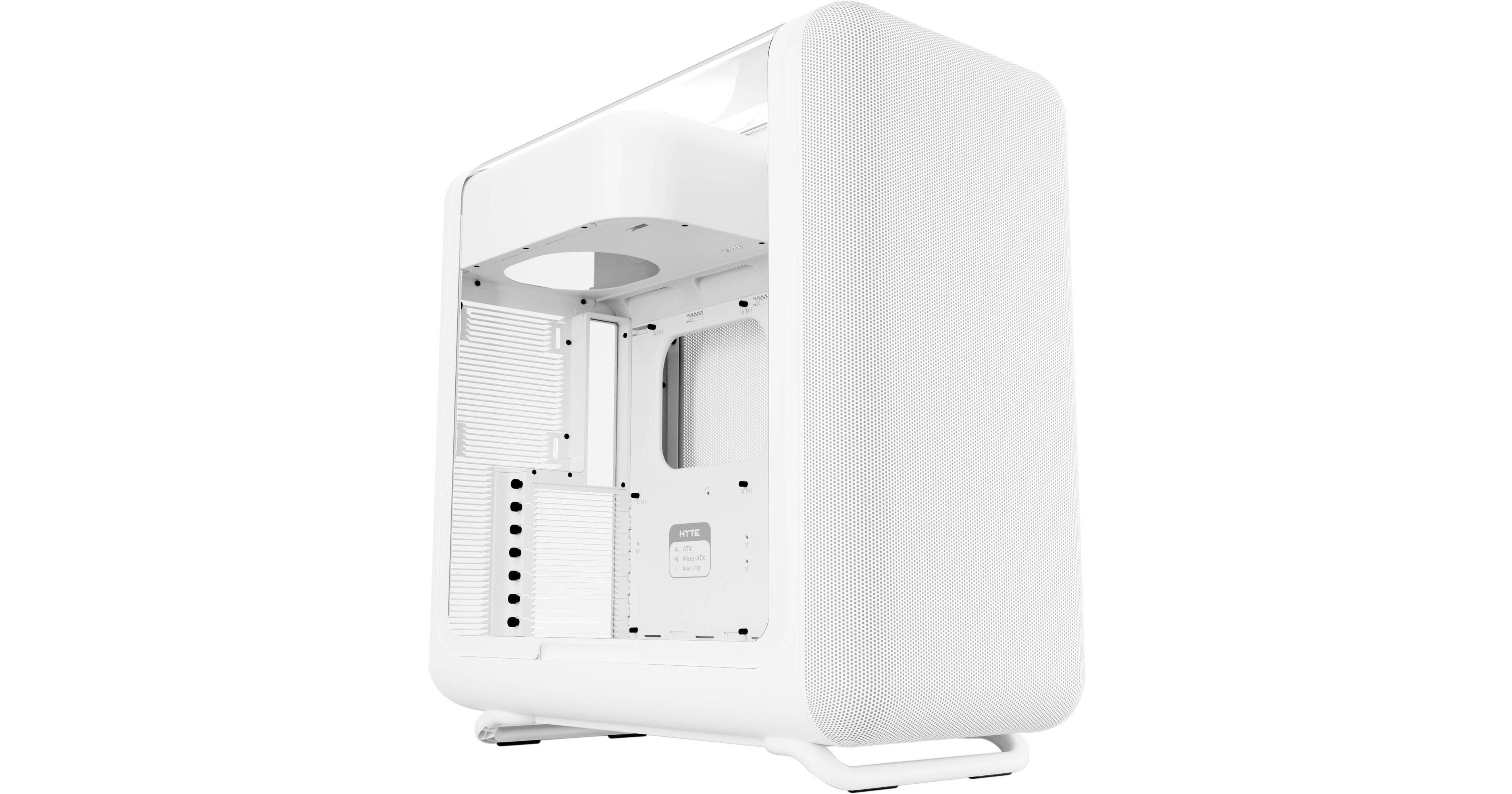 HYTE X50 Mid-Tower Case (Snow White) CS-HYTE-X50G-WW B&H Photo