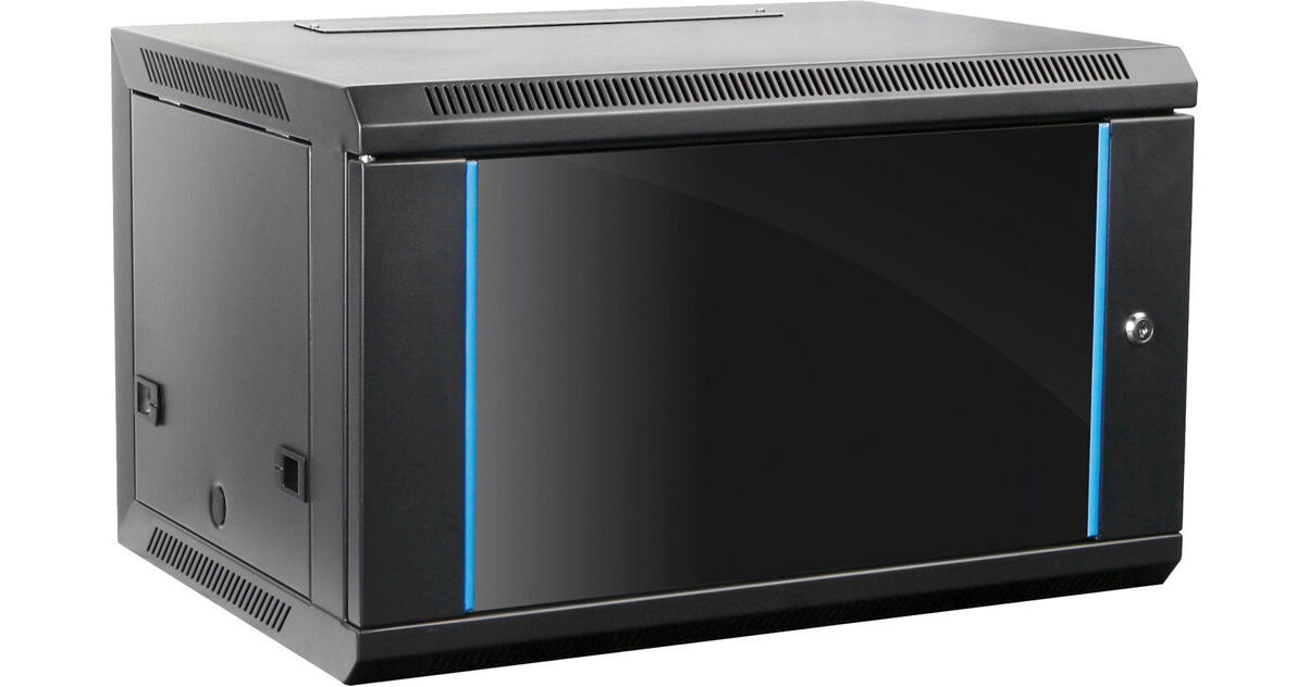 iStarUSA Wallmount Server Cabinet (450mm, 6 RU) WM645B B&H Photo