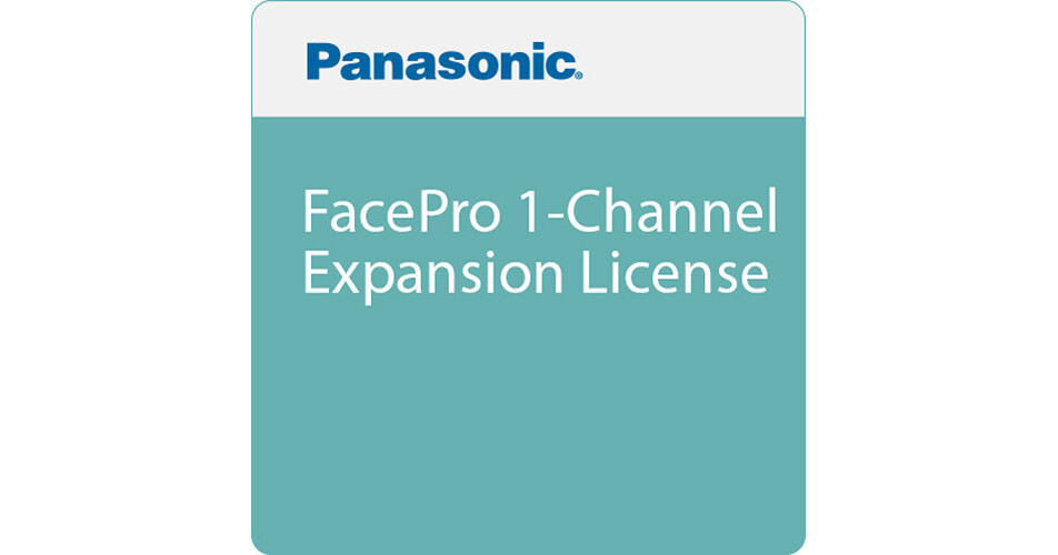 i-PRO FacePro 1-Channel Expansion License WV-ASFE901W B&H Photo